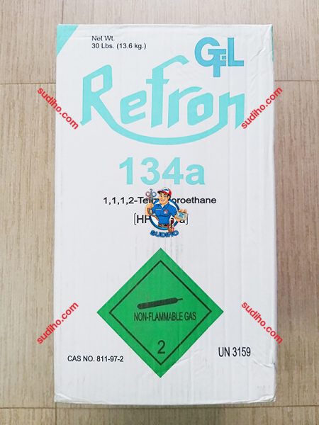 Gas Lạnh R134A Refron Ấn Độ Bình 13.6Kg Chính Hãng | Sudiho